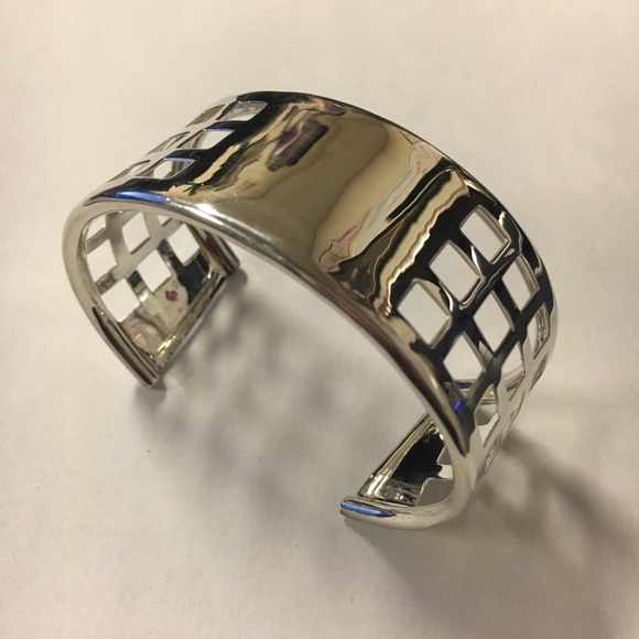 ELLE Sterling | Jewelry | Elle Sterling Modernist Cuff Bracelet | Poshmark